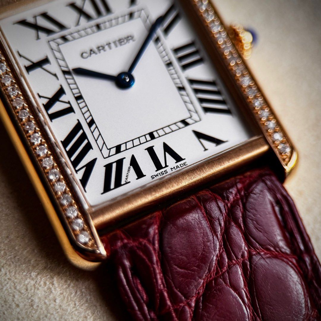 ‼️CHEAPEST Cartier Tank Solo Large, Luxury, Watches on Carousell