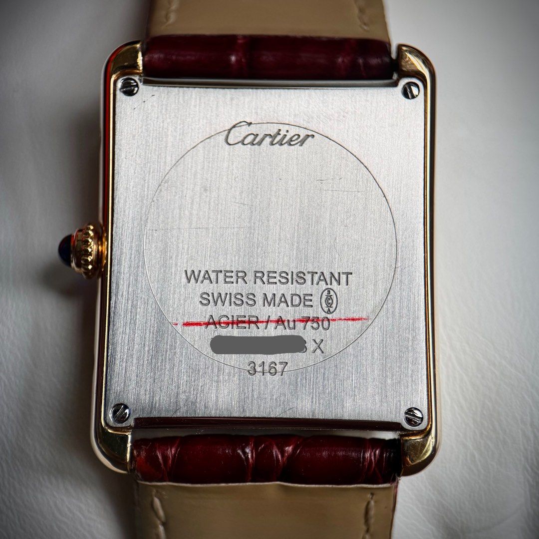 ‼️CHEAPEST Cartier Tank Solo Large, Luxury, Watches on Carousell