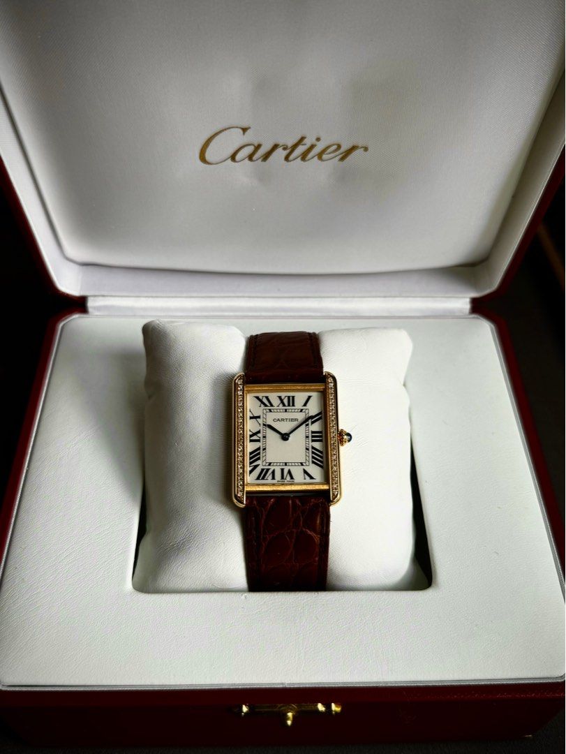 ‼️CHEAPEST Cartier Tank Solo Large, Luxury, Watches on Carousell