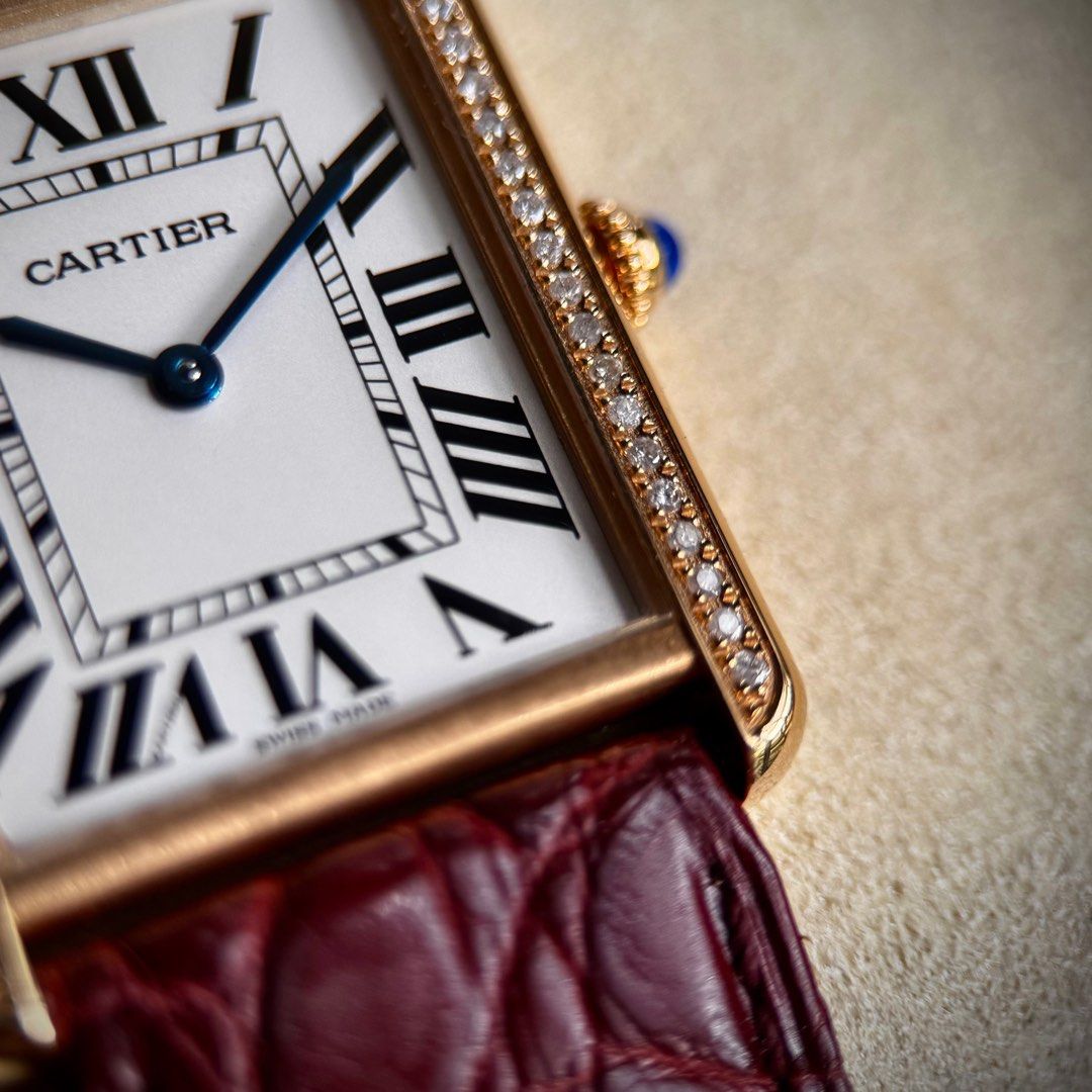 ‼️CHEAPEST Cartier Tank Solo Large, Luxury, Watches on Carousell
