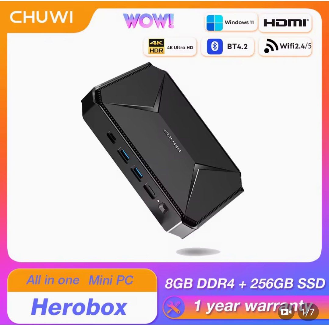 Chuwi Herobox Mini PC, Computers & Tech, Desktops on Carousell