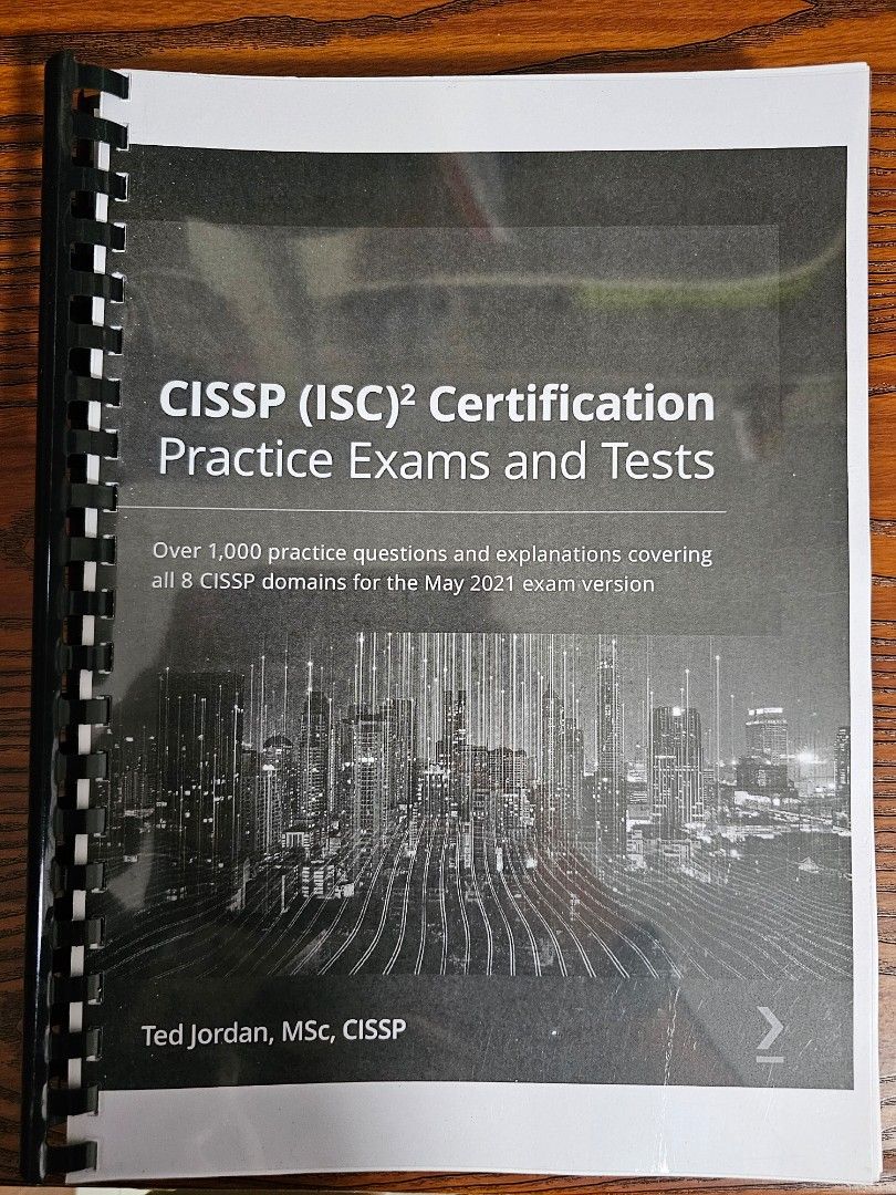 (Mailed) CISSP Certification Practice Exams and Tests by Ted Jordan ...