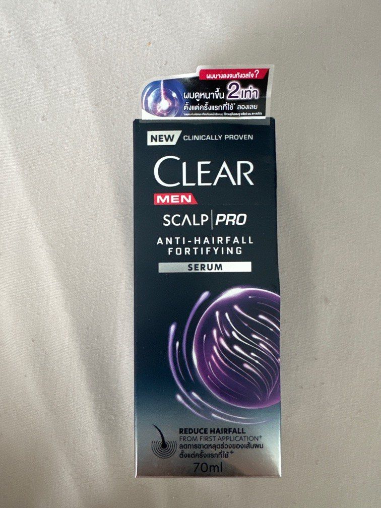 CLEAR Men Scalp Pro Anti Hairfall Fortifying Serum (Helps Stimulate ...