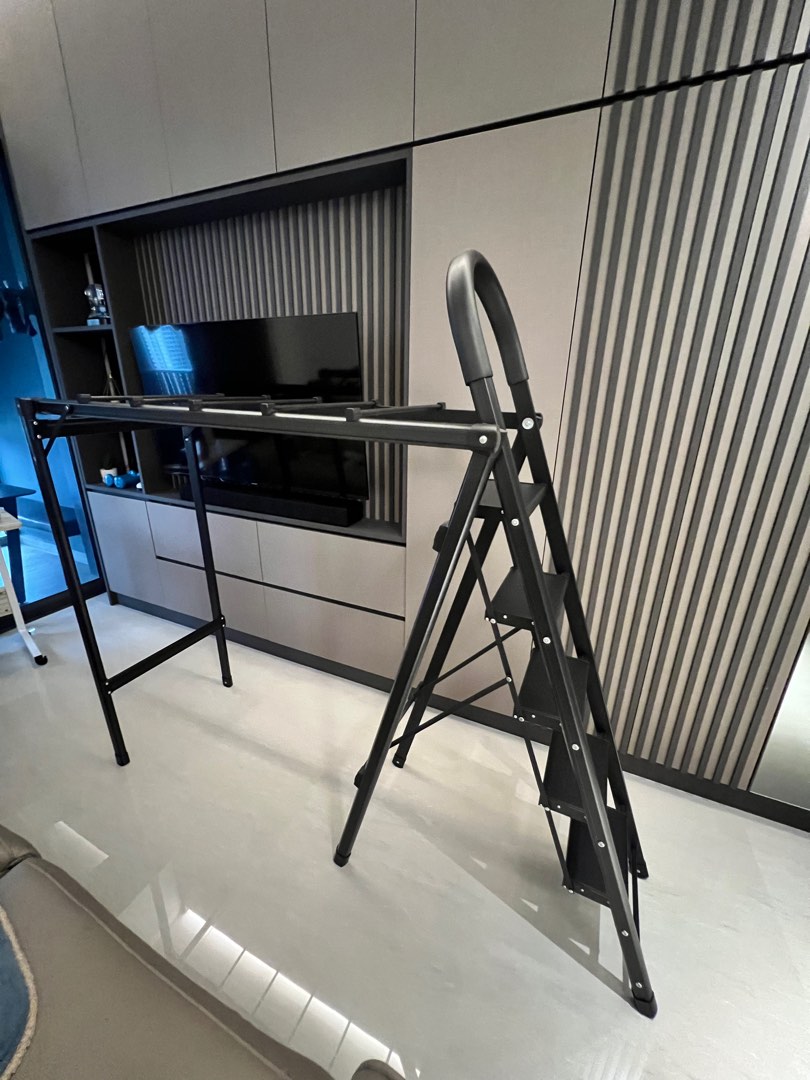 Clothes Drying Rack cum Ladder, Furniture & Home Living, Home ...