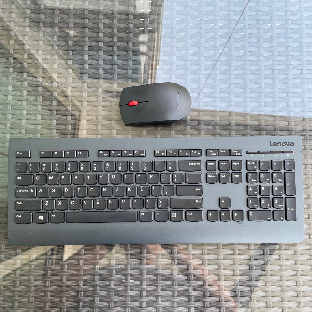 Combo Lenovo Wireless Keyboard And Mouse, Computers & Tech, Parts ...