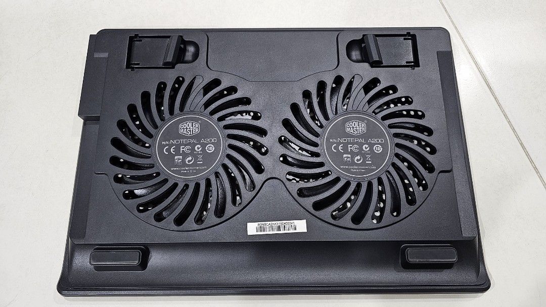 Cooler Master Notepal A200 Dual Fan Aluminium Laptop Cooling Pad ...
