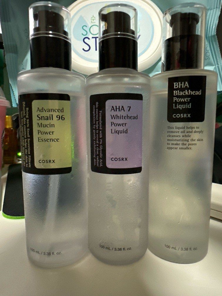 [CORSX] Advanced Snail 96 Mucin Power Essence, AHA 7 Whitehead Power ...