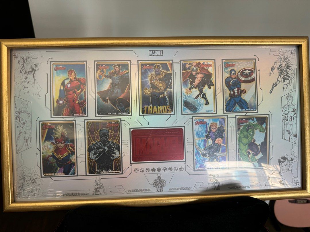 CPCM Avengers Cards, Hobbies & Toys, Toys & Games on Carousell