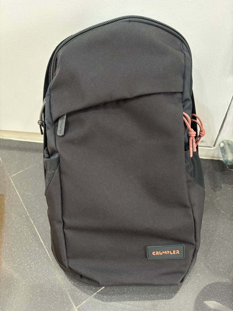 Crumpler The Optimist Black color laptop backpack, Men's Fashion, Bags ...