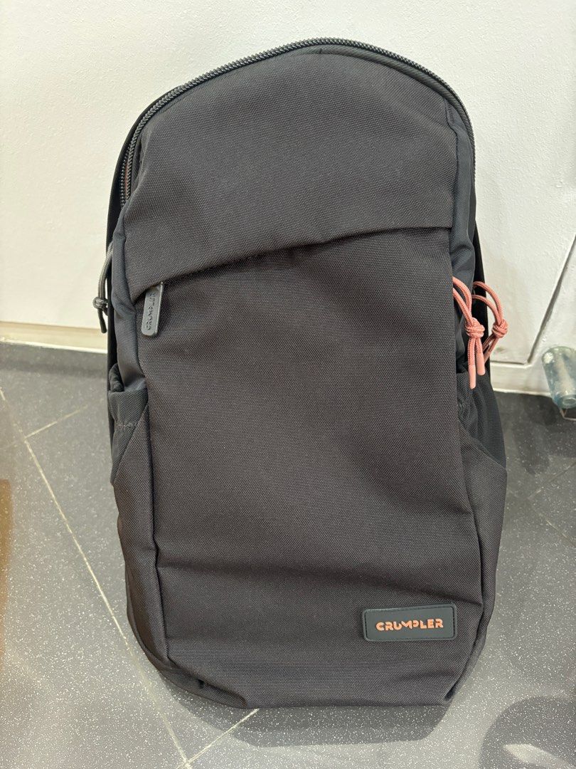 Crumpler The Optimist Black color laptop backpack, Men's Fashion, Bags ...