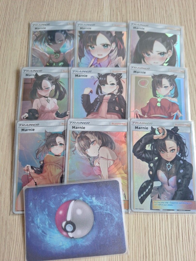 Custom Made Pokemon Marnie Nessa Sets, Hobbies & Toys, Toys & Games on ...