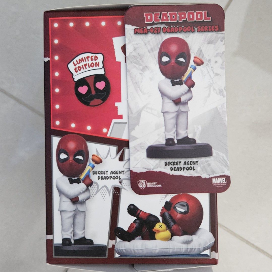 Deadpool Secret Agent Deadpool Marvel MEA-027 Deadpool Series, Hobbies ...