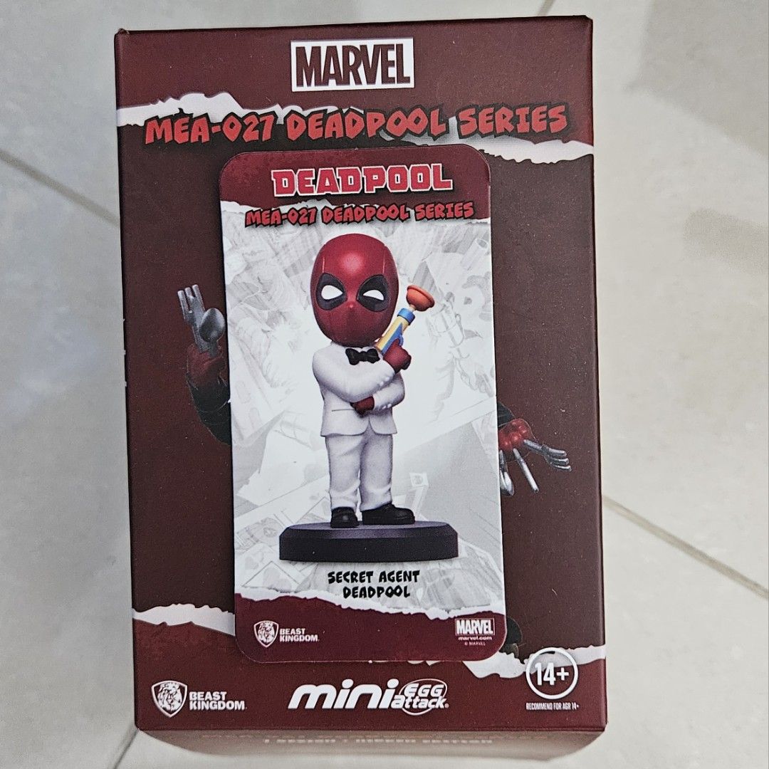 Deadpool Secret Agent Deadpool Marvel MEA-027 Deadpool Series, Hobbies ...