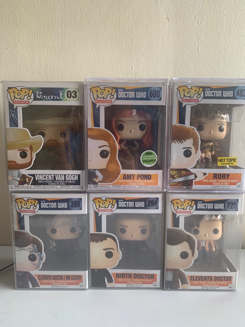 Doctor Who Funko Pops, Hobbies & Toys, Toys & Games on Carousell