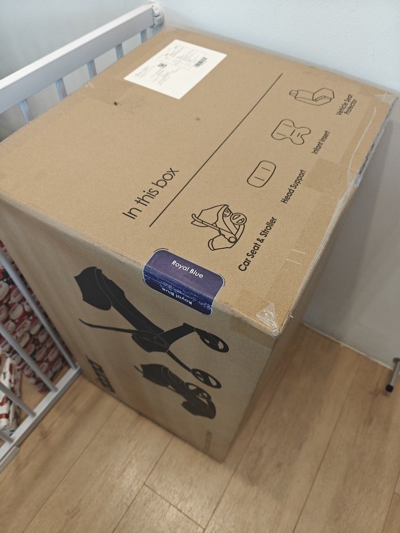 Doona 2-in-1 Stroller & Car Seat (BNIB) - FREE Delivery - Royal Blue ...