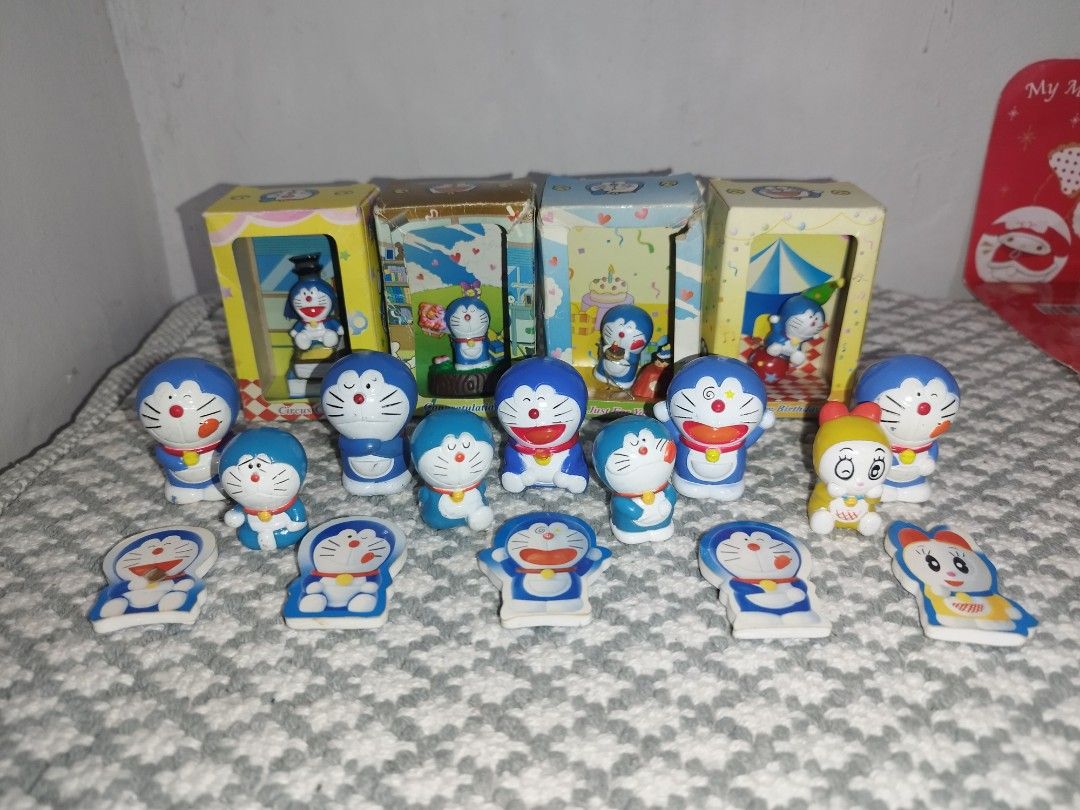 Doraemon Figures Set, Hobbies & Toys, Toys & Games on Carousell