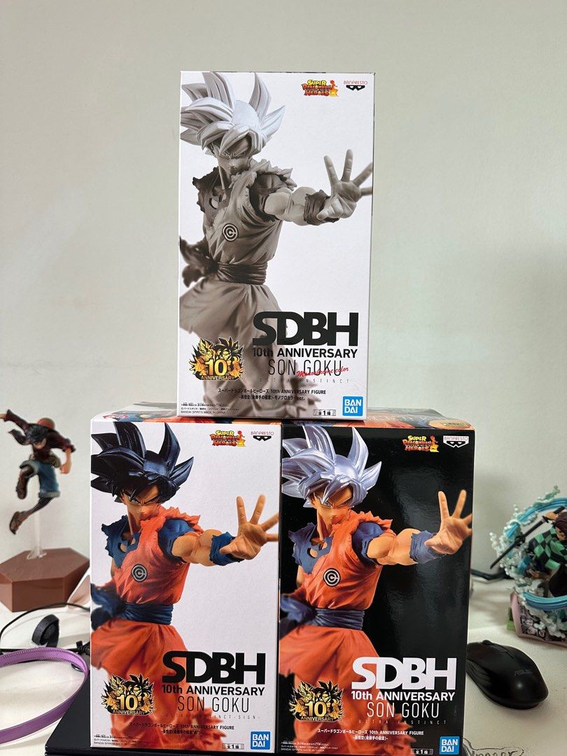 DragonBall SDBH 10th Anniversary Son Goku Figure, Hobbies & Toys, Toys & Games on Carousell