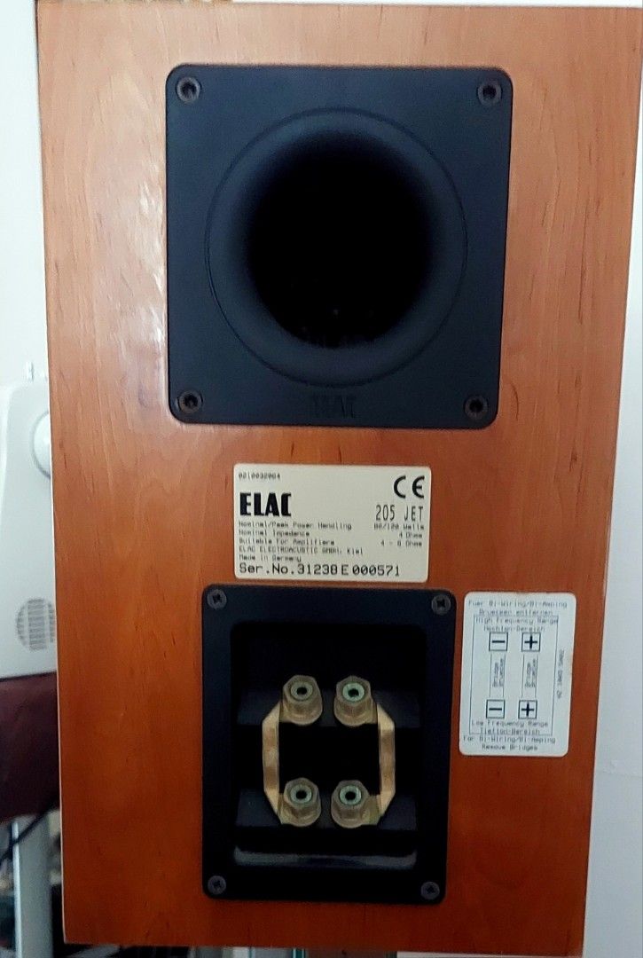 Elac 205 Speakers with stand, Audio, Soundbars, Speakers & Amplifiers ...