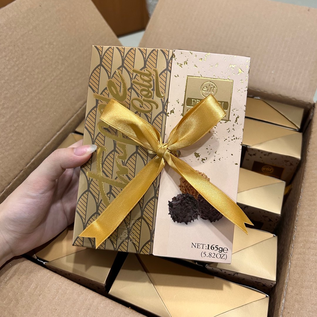 Elit Truffle Premium Collection Chocolate 1 dozen, Health & Nutrition ...
