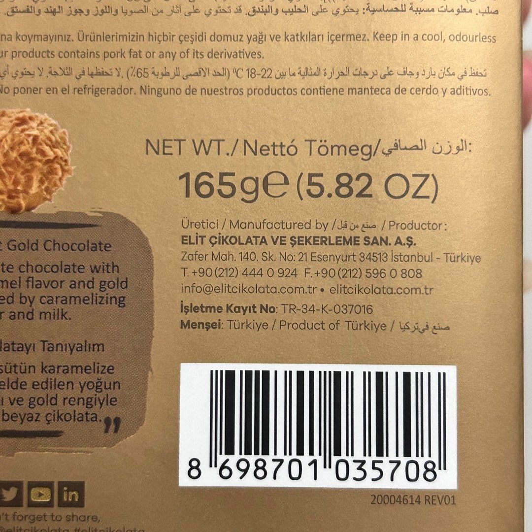 Elit Truffle Premium Collection Chocolate 1 dozen, Health & Nutrition ...