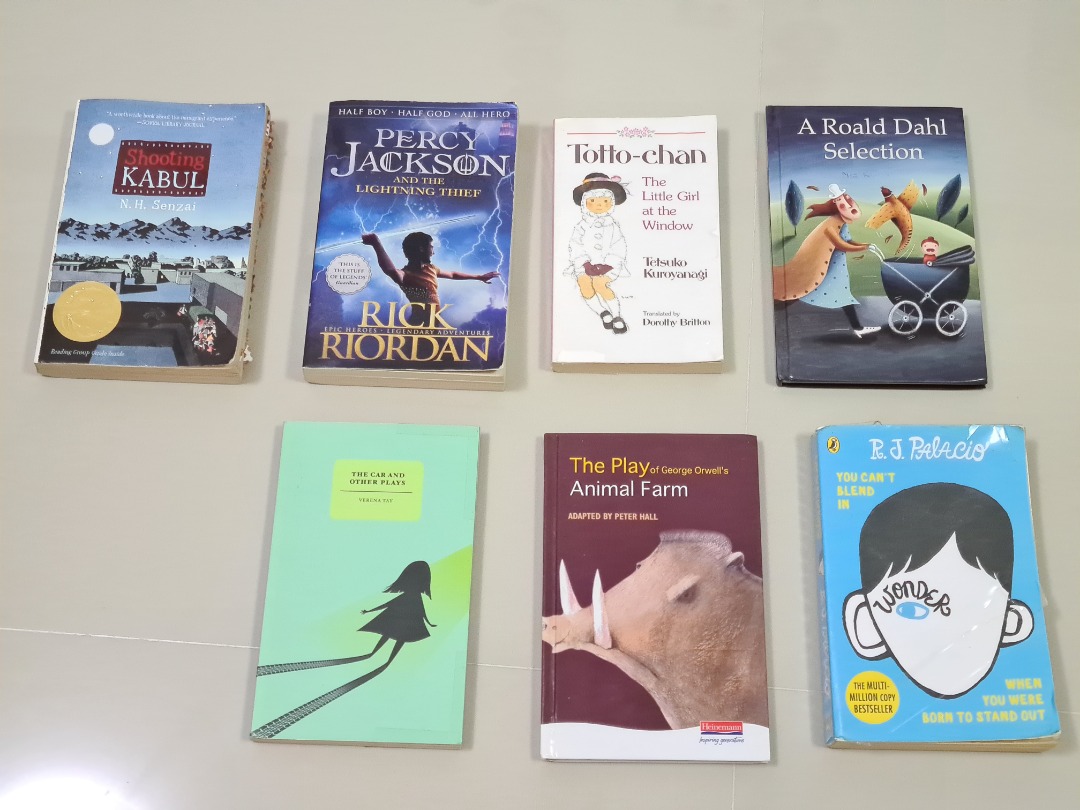 English story books Shooting at kabul Percy Jackson Roald Dahl Animal ...
