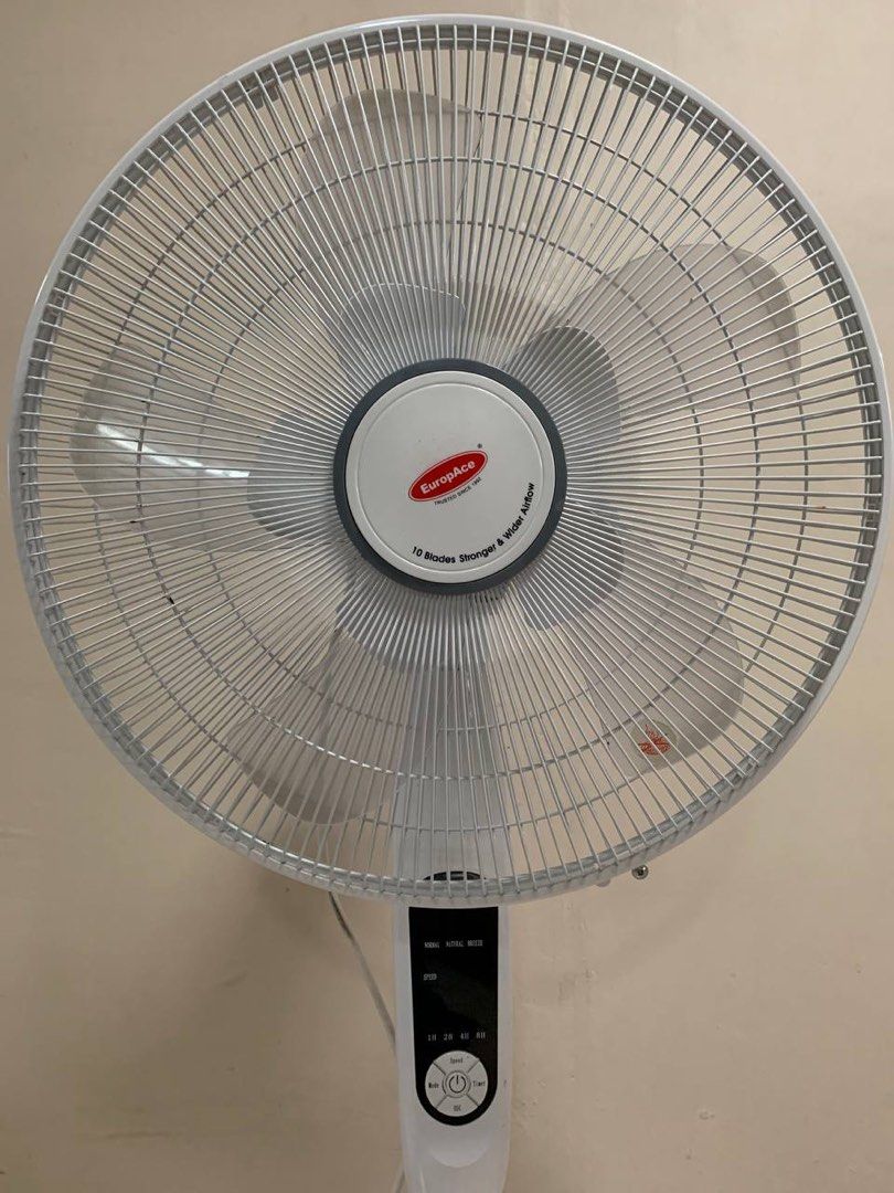 Europace Standing Fan w/ remote (buy 1 get 1 FREE), Furniture & Home ...