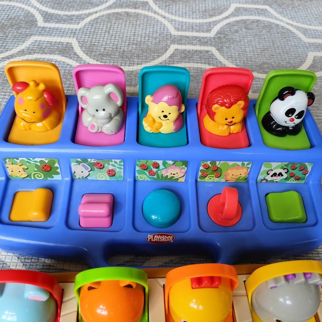 Fisher Price Hide and Peep, Playskool Pop Up Toy, Babies & Kids, Infant ...