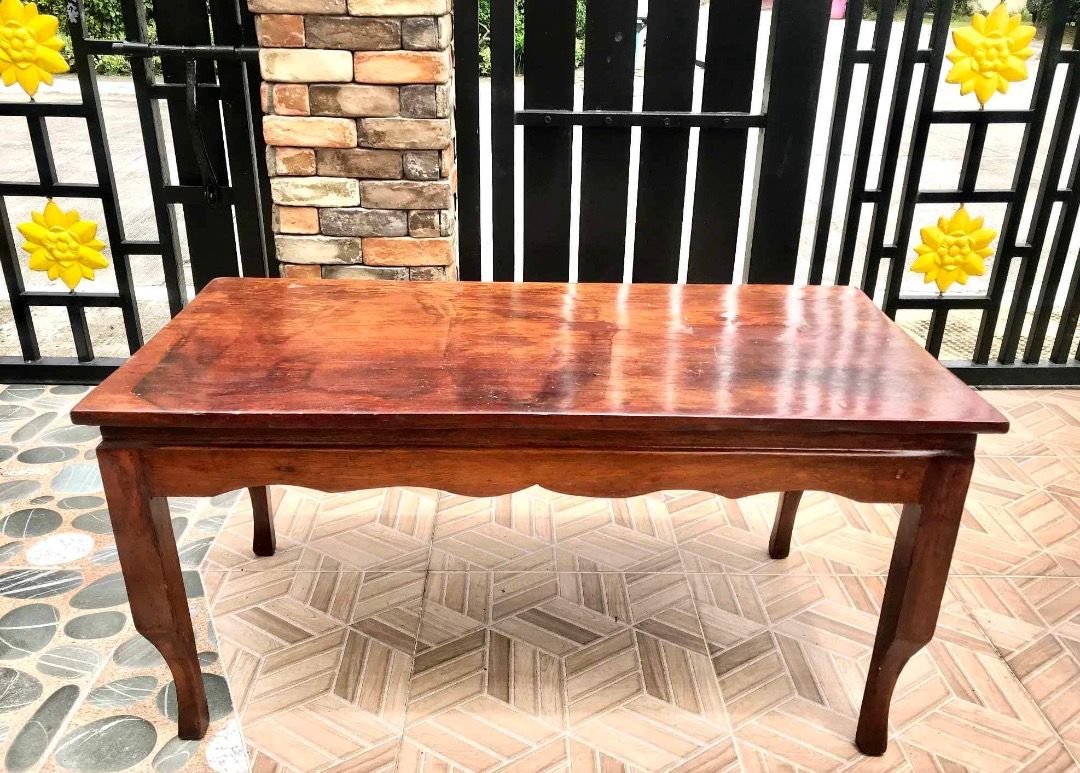For sale : Vintage Narra Small Center Table, Furniture & Home Living ...