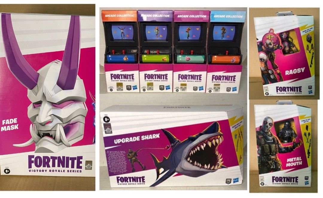 FORTNITE Victory Royale Series Upgrade Shark ($48) Fade Mask ($45 ...