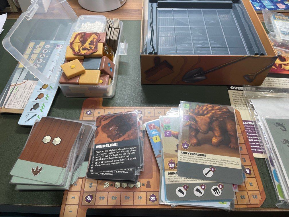 Fossils Board Game KS edition, Hobbies & Toys, Toys & Games on Carousell