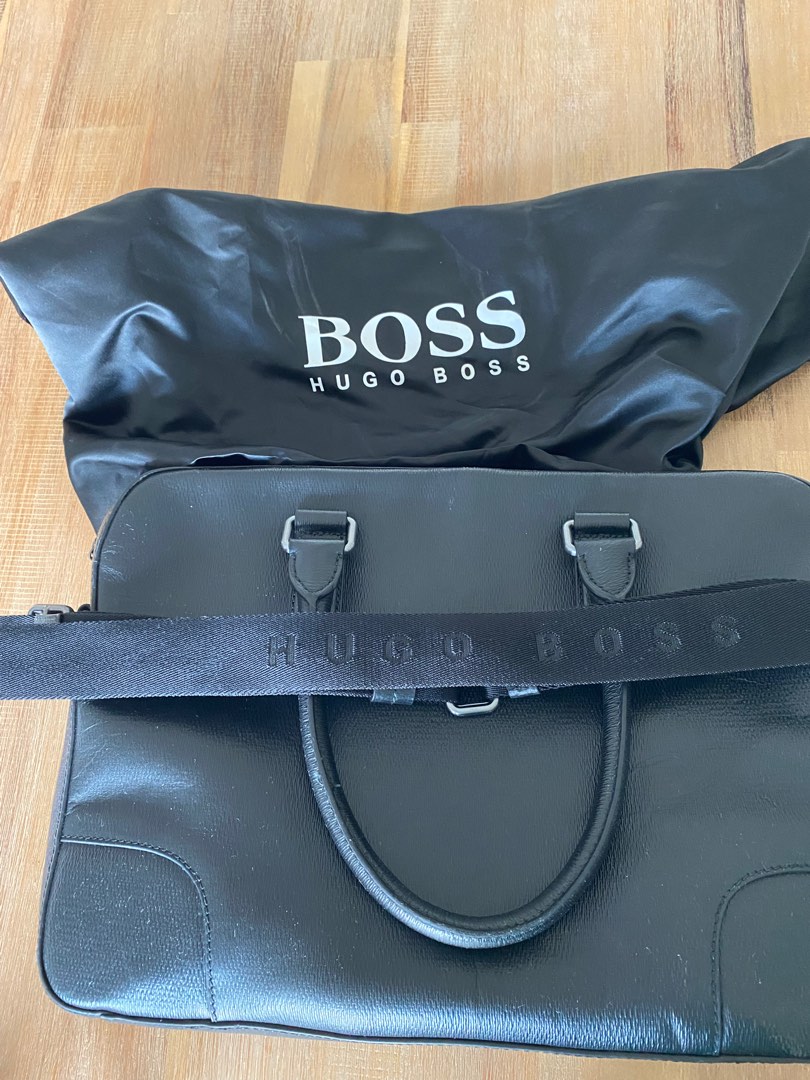 Original Full leather Hugo boss bag, Women's Fashion, Bags & Wallets ...