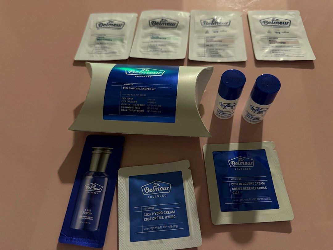 full sample kit - advanced cica series, Beauty & Personal Care, Face, Face Care on Carousell