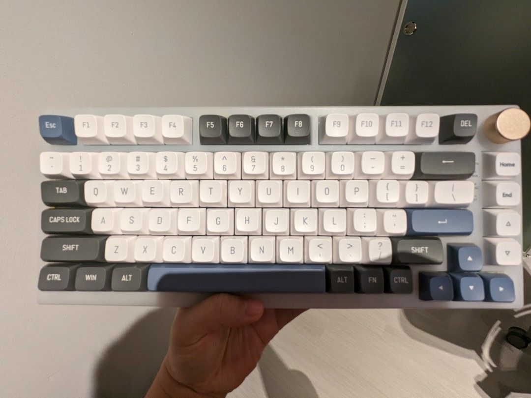 Fully Built Feker IK75 Pro Budget Custom Mechanical Keyboard With Knob ...