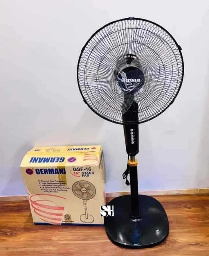germani blade stand fan, Furniture & Home Living, Lighting & Fans, Fans ...