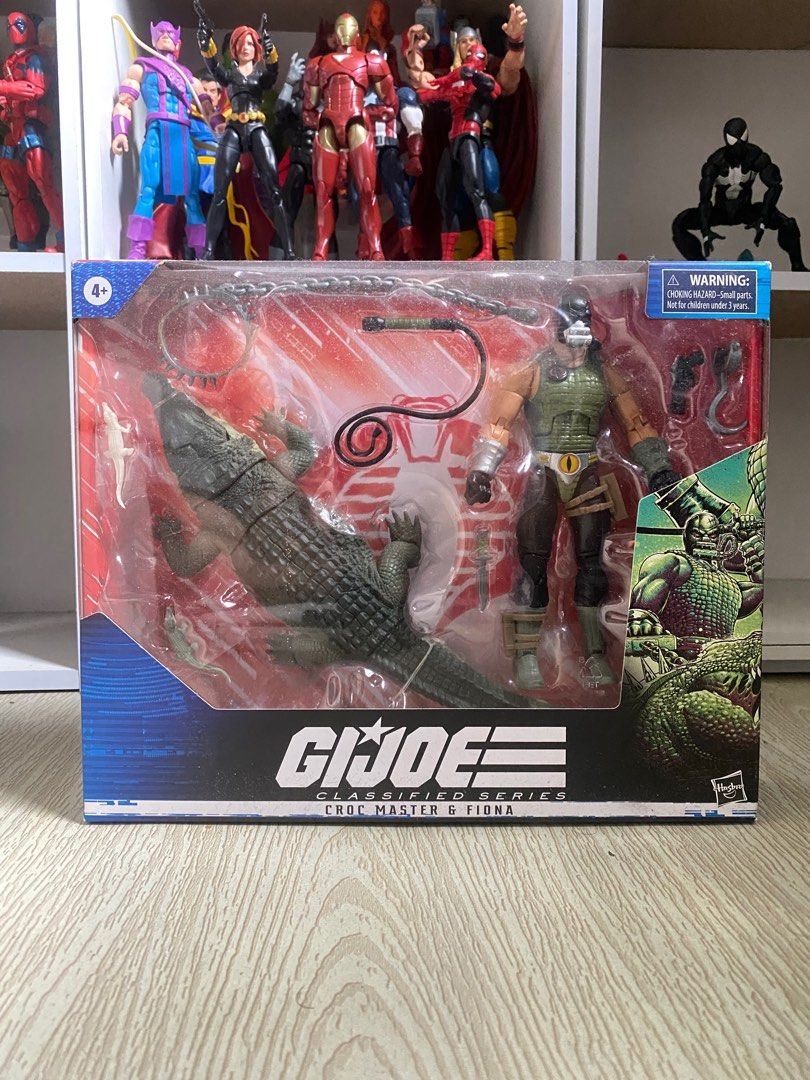 GI Joe classified croc master & fiona, Hobbies & Toys, Toys & Games on ...