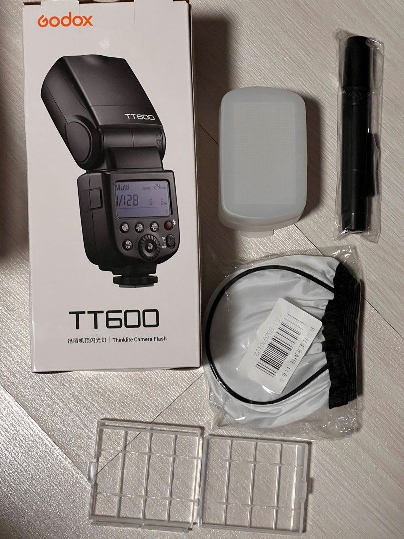 Godox flash TT600 wireless 2.4ghz, Photography, Photography Accessories ...