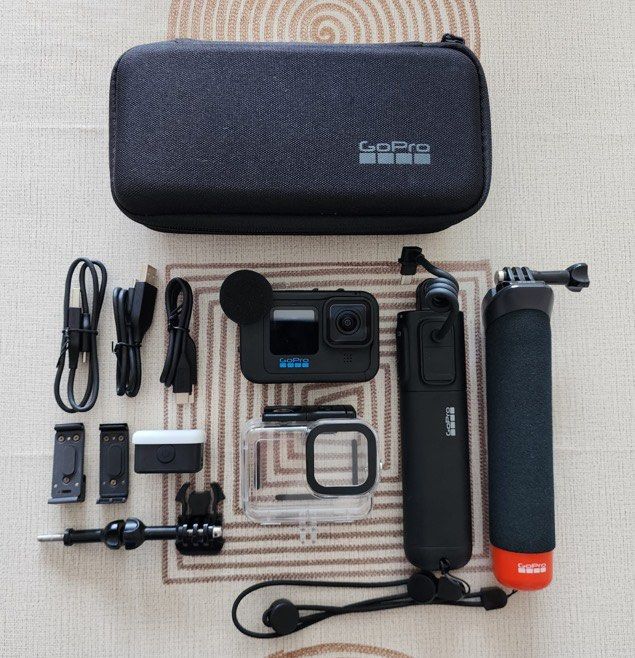 GoPro Hero 10 Creator Kit with Accessories, Photography, Cameras on ...