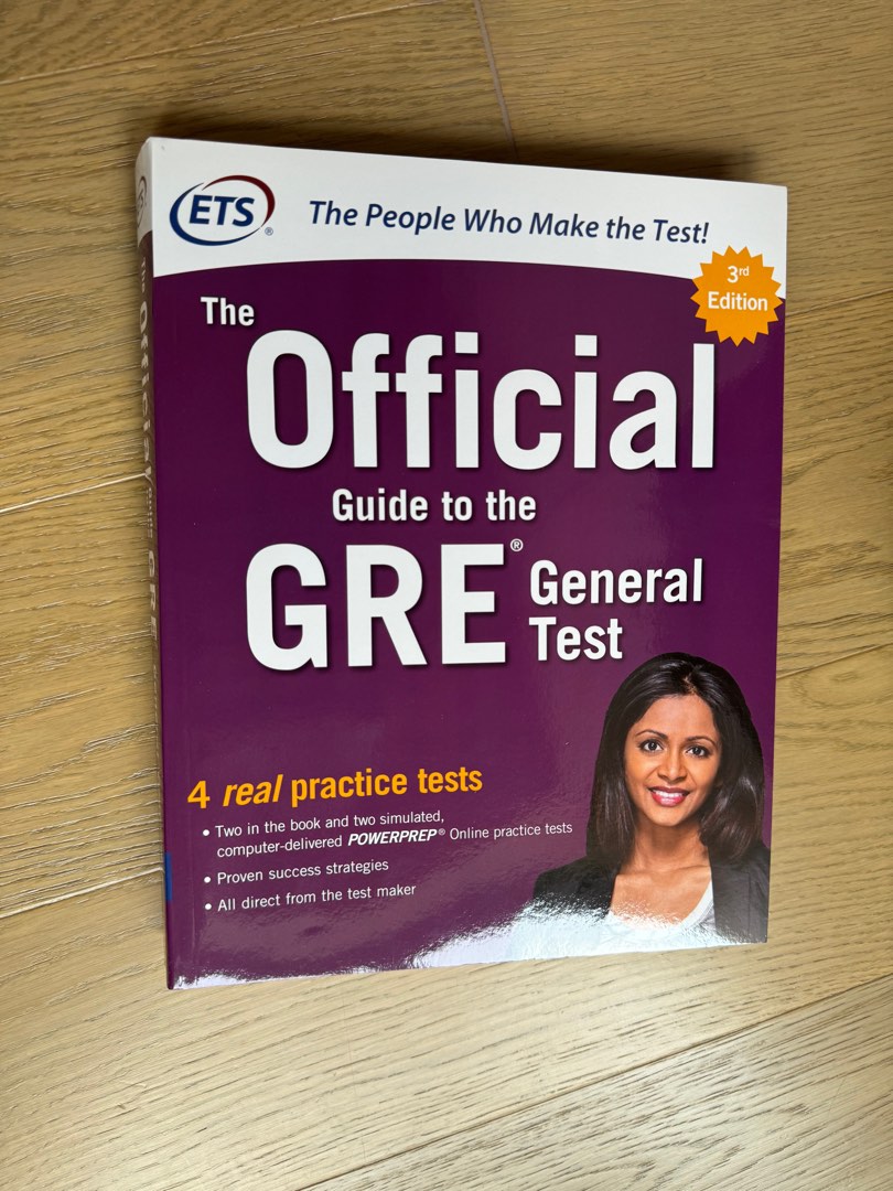 GRE official guide & practice questions brand new (3 books), Hobbies ...