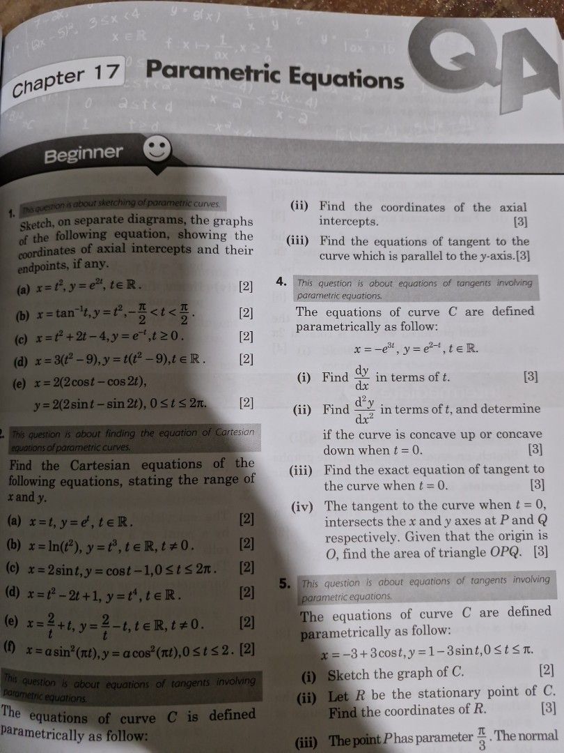 H2 Math Question bank, Hobbies & Toys, Books & Magazines, Assessment ...