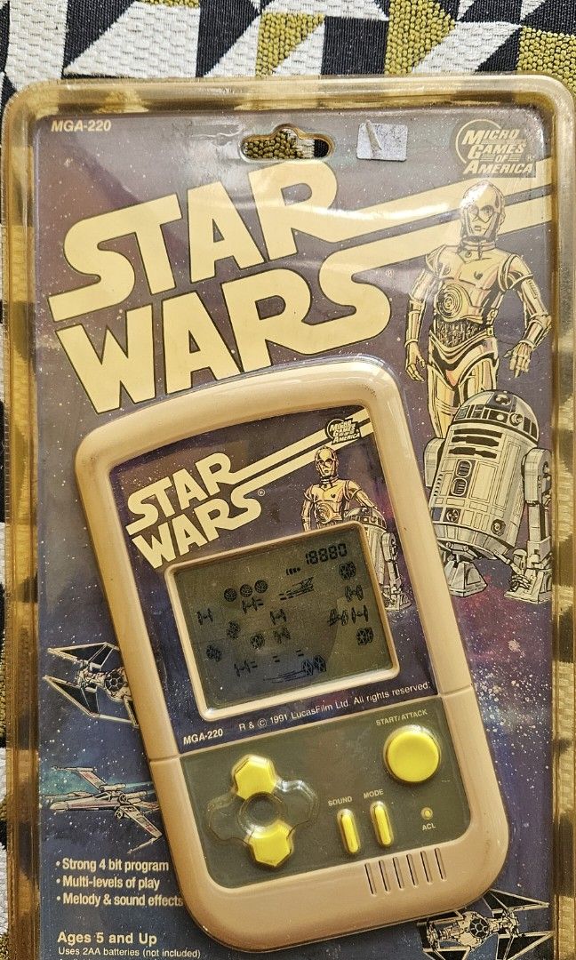Handheld Game Vintage Star Wars Collectible, Hobbies & Toys ...