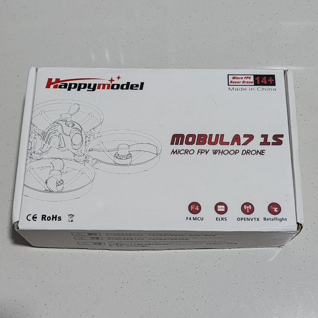 Happymodel Mobula7 1S Micro FPV Whoop Drone BNF, Photography, Drones on ...