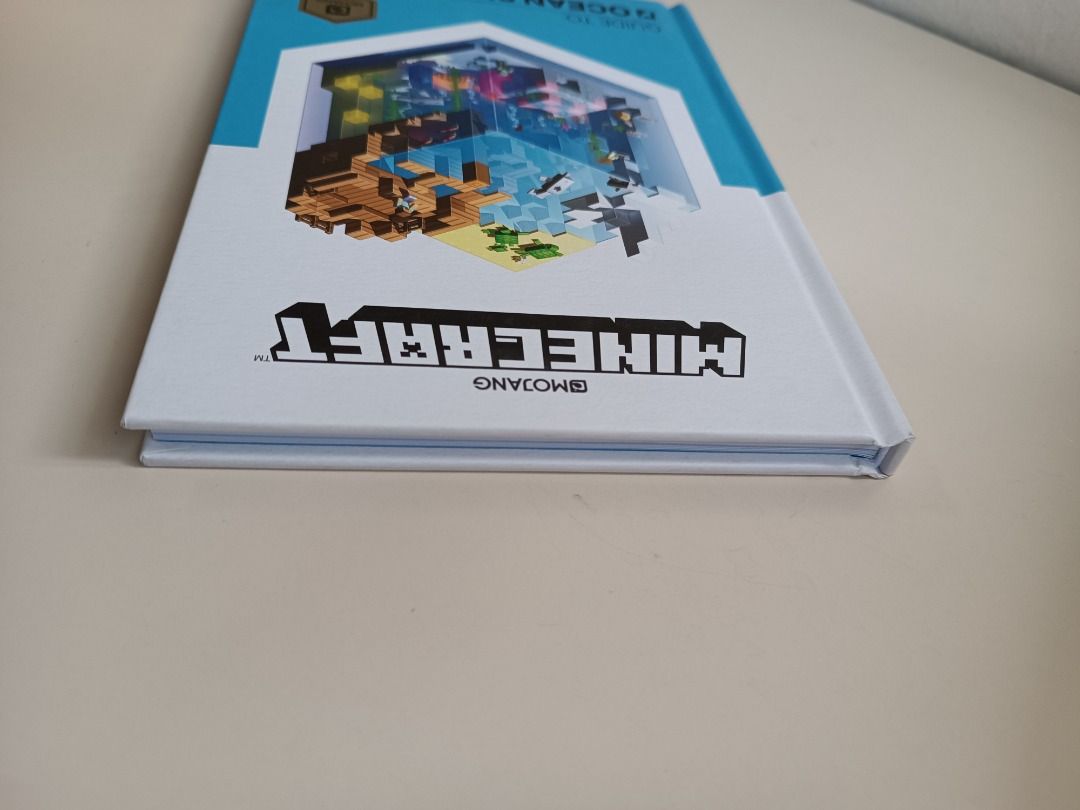 Hardcover Minecraft: Guide to Ocean Survival by Mojang AB (There's like ...