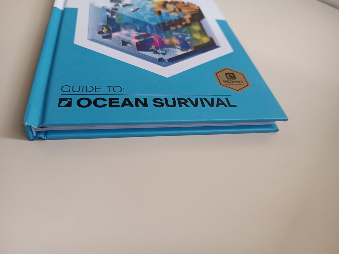 Hardcover Minecraft: Guide to Ocean Survival by Mojang AB (There's like ...