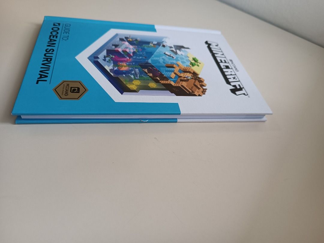 Hardcover Minecraft: Guide to Ocean Survival by Mojang AB (There's like ...
