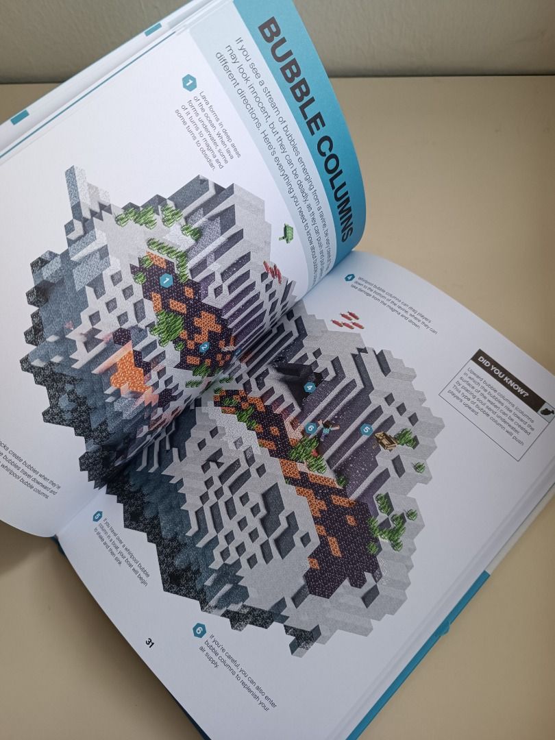 Hardcover Minecraft: Guide to Ocean Survival by Mojang AB (There's like ...