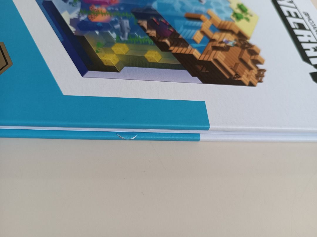 Hardcover Minecraft: Guide to Ocean Survival by Mojang AB (There's like ...