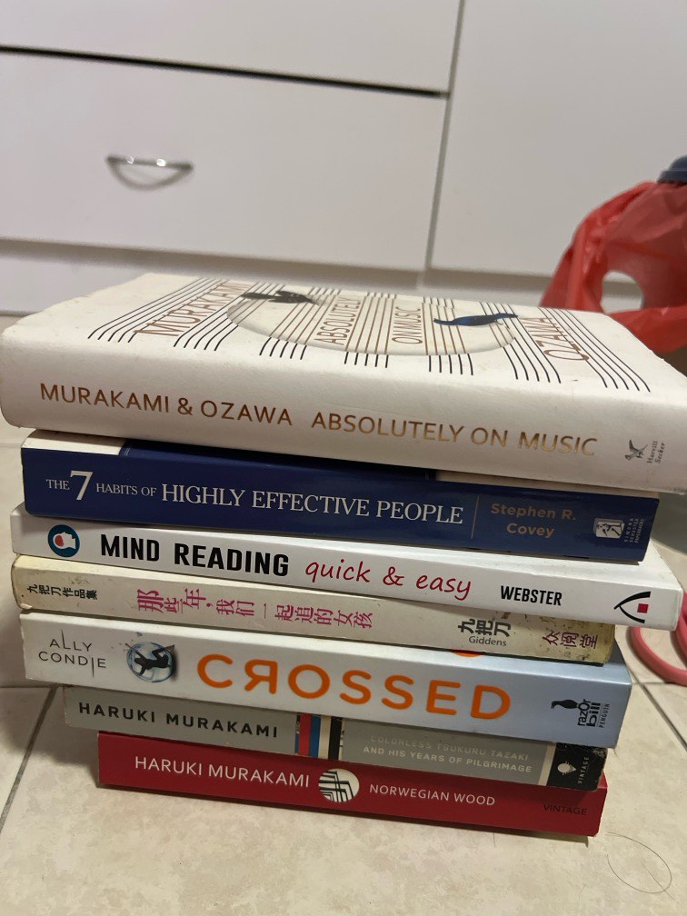 Haruki Murakami books and others, Hobbies & Toys, Books & Magazines ...