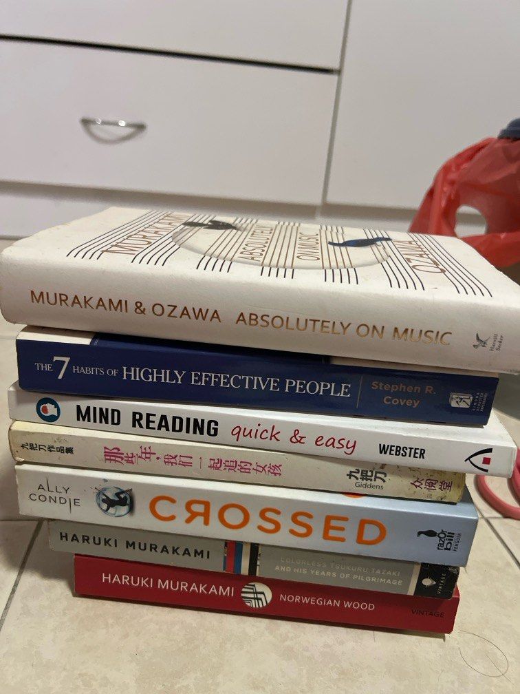 Haruki Murakami books and others, Hobbies & Toys, Books & Magazines ...