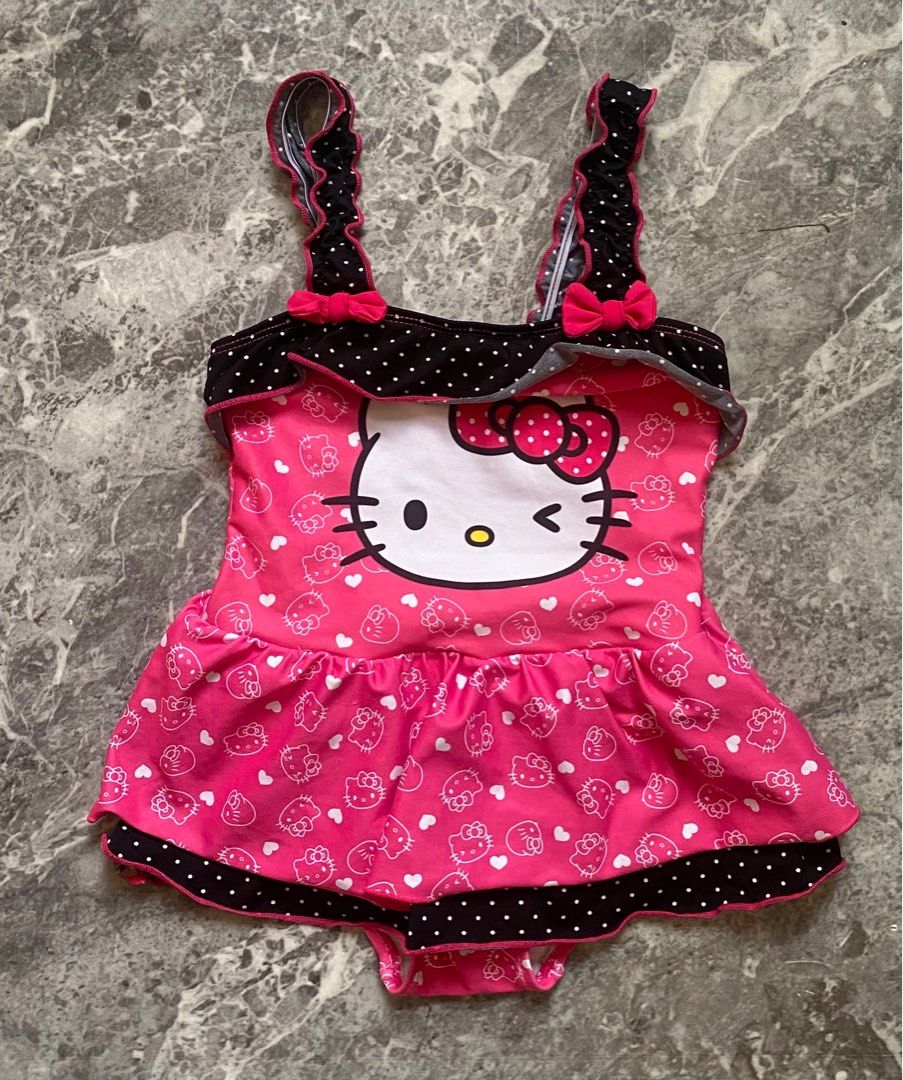 Hello Kitty Swimwear, Babies & Kids, Babies & Kids Fashion on Carousell