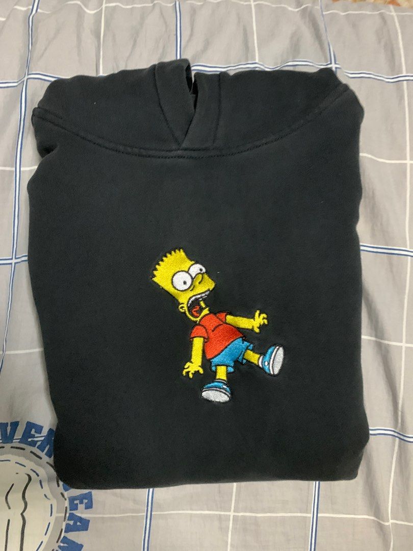 H&M Simpsons Hoodie, Men's Fashion, Coats, Jackets and Outerwear on ...